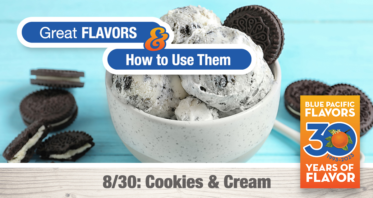 Natural Cookies and Cream Flavor | Great Flavors